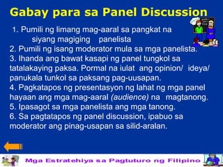 Estratehiya sa filipino | PPT