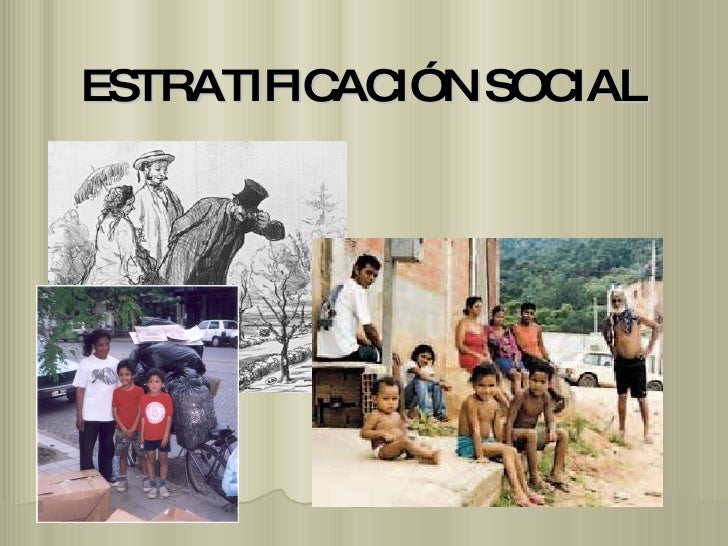 EstratificacióN Social