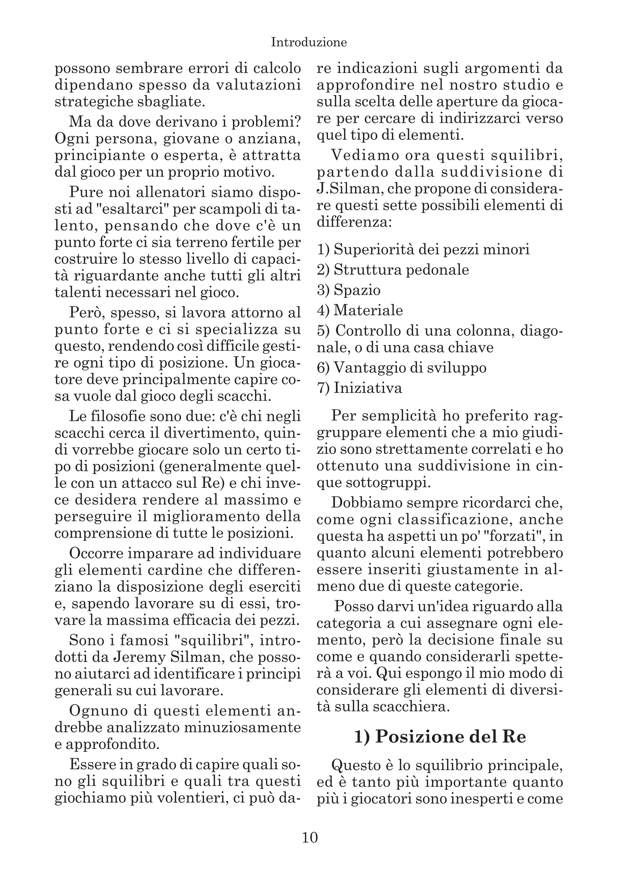 Teoria degli Squilibri e Strutture Pedonali negli scacchi | PDF