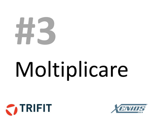 TRIFIT SYSTEM: obiettivi principali | PPT