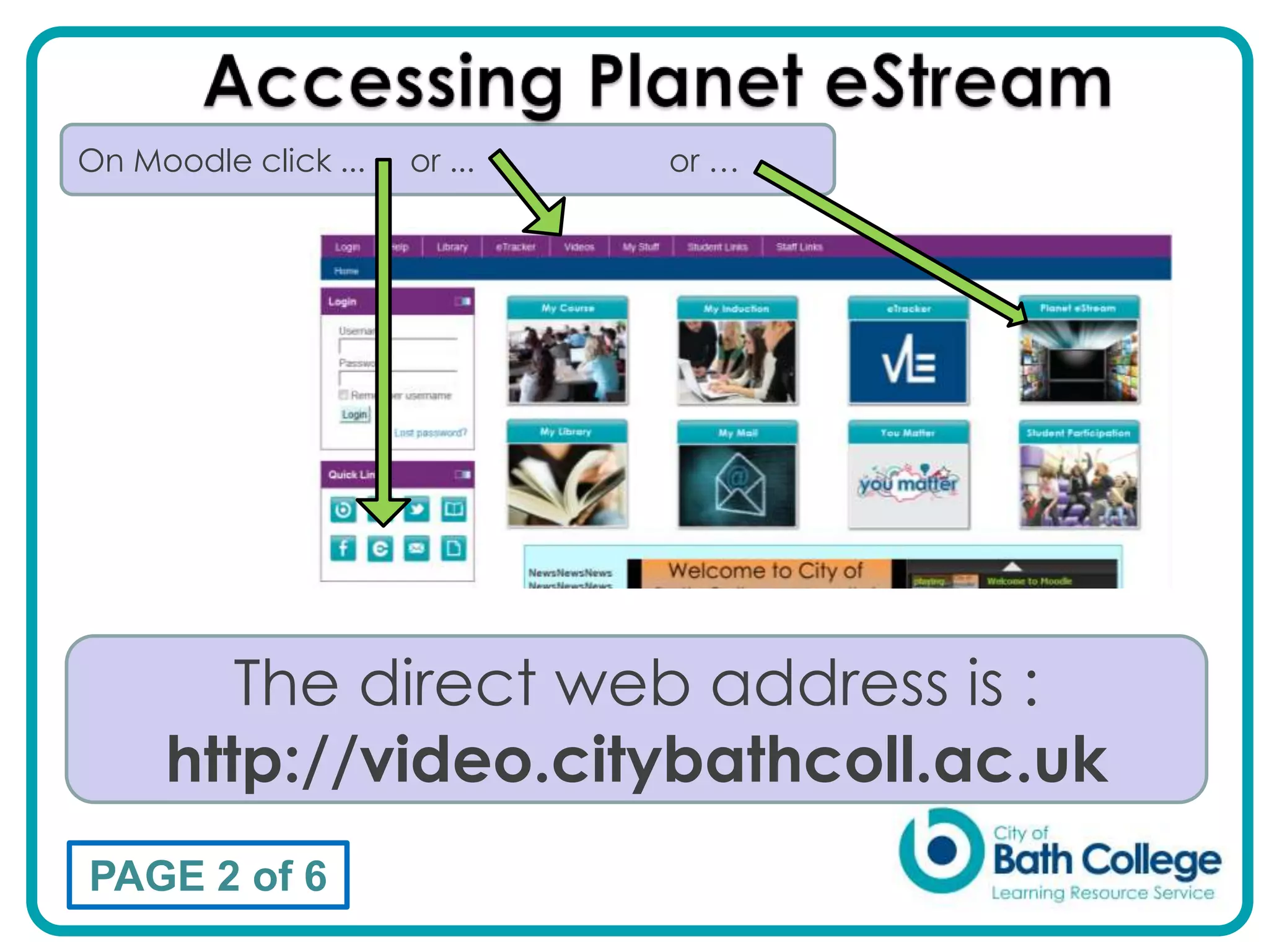 Getting Started with Planet eStream | PPT