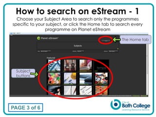 Getting Started with Planet eStream | PPT