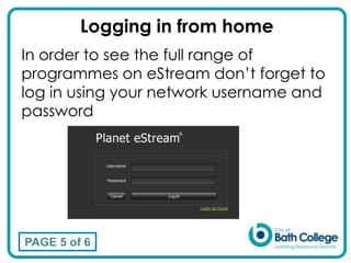 Getting Started with Planet eStream | PPT