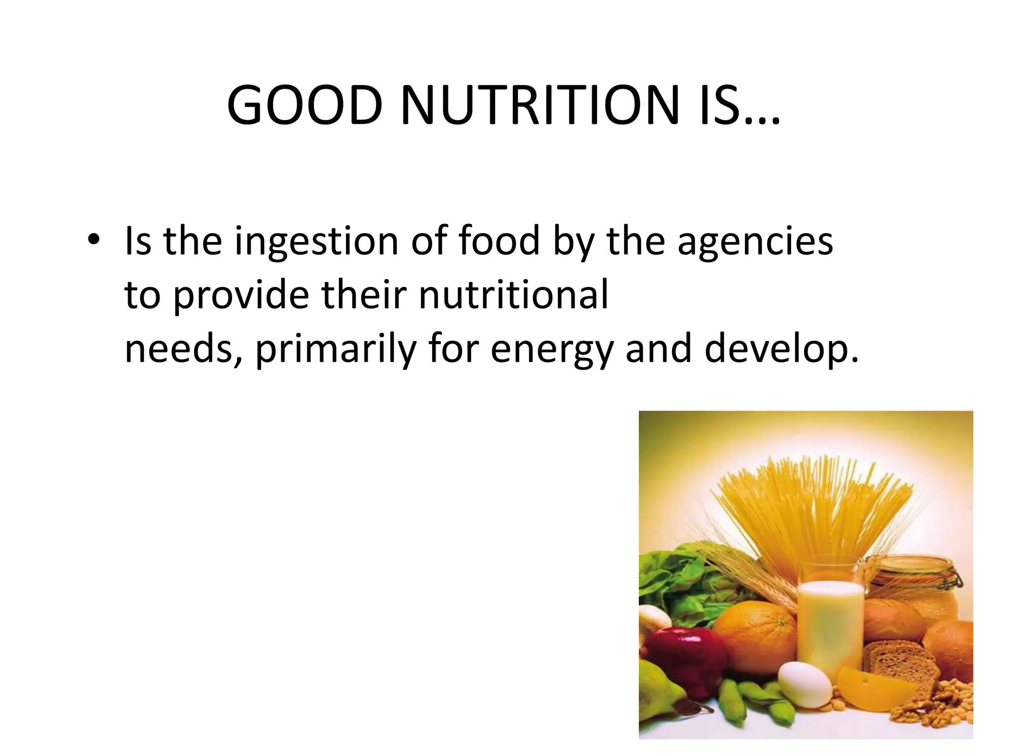 The Good Nutrition | PPTX