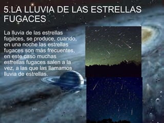 ESTRELLAS FUGACES Y METEORITOS | PPT