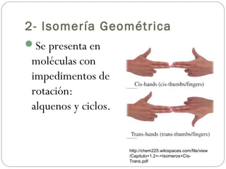 Estreoquímica: Isomería cis/trans | PPT
