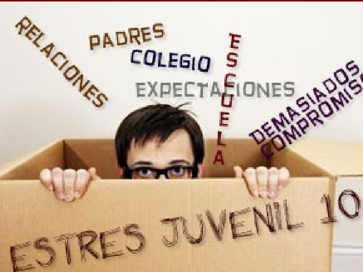 El estrés en adolescentes.