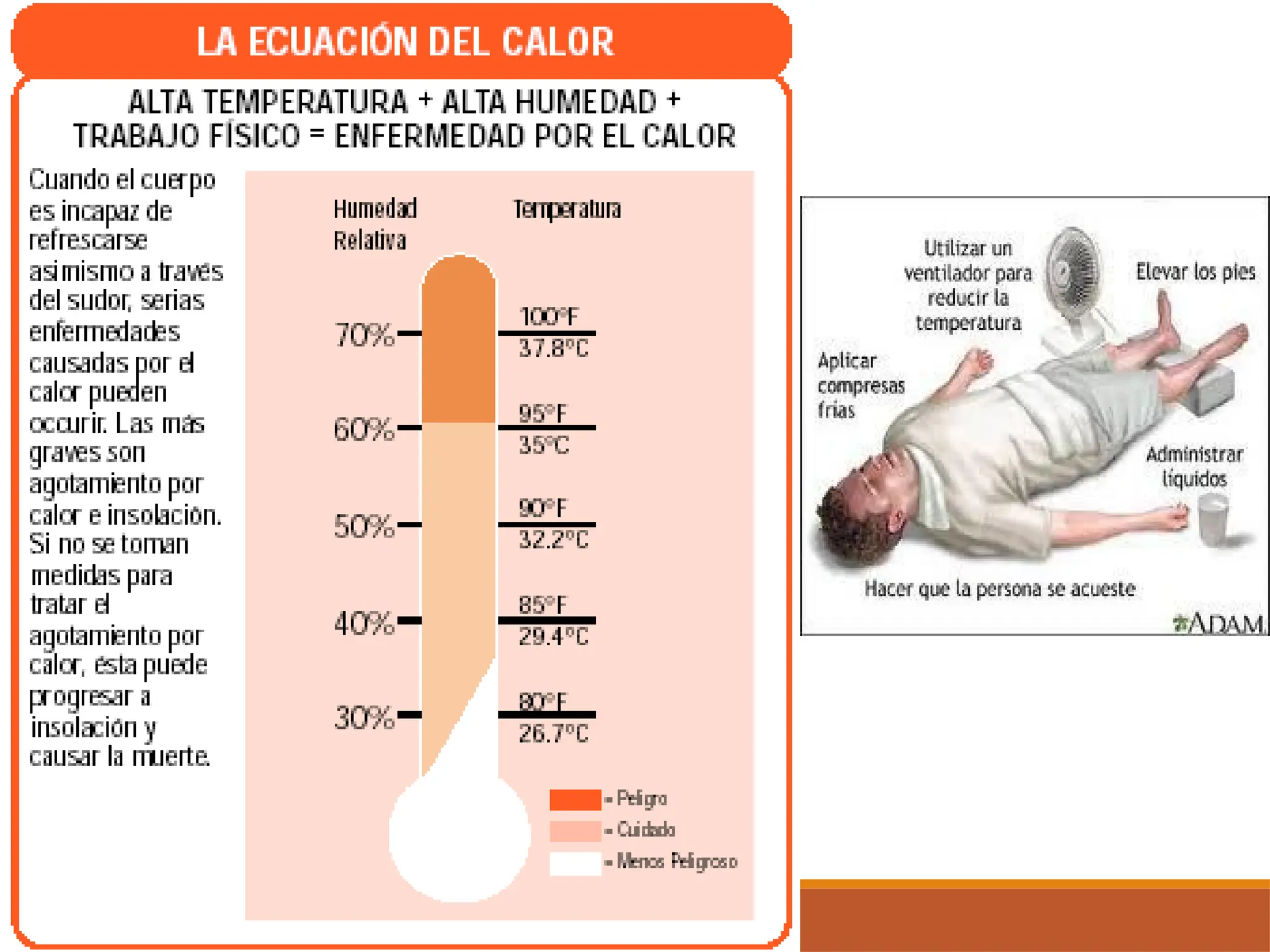 Estres termico y sus efectos a la salud.pptx | Skin and Dermatology ...