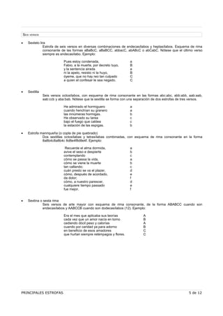 Estrofas | PDF