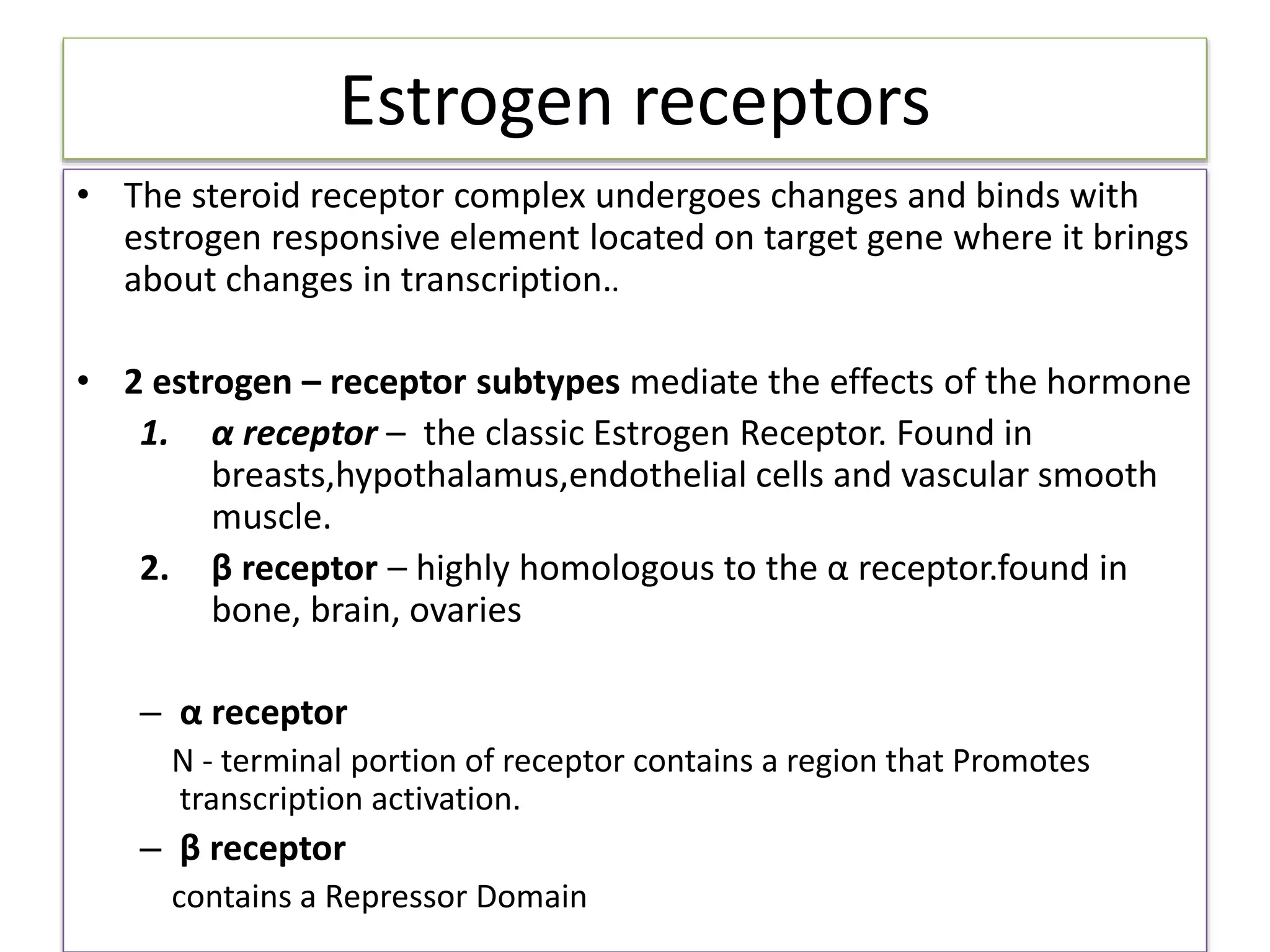 Estrogen | PPTX