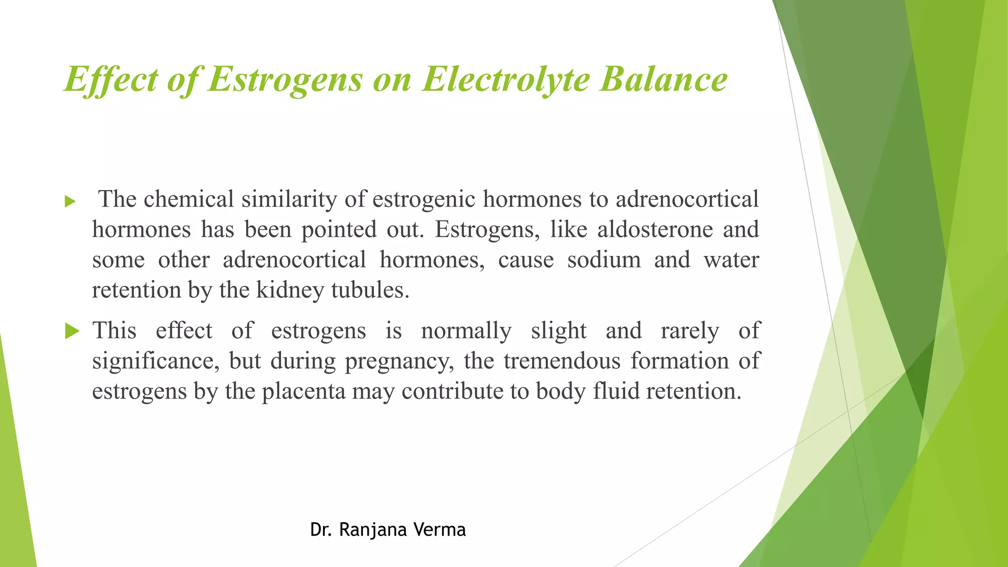 estrogen hormone and its function | PPTX