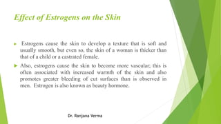 estrogen hormone and its function | PPTX