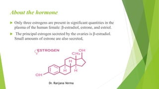 estrogen hormone and its function | PPTX
