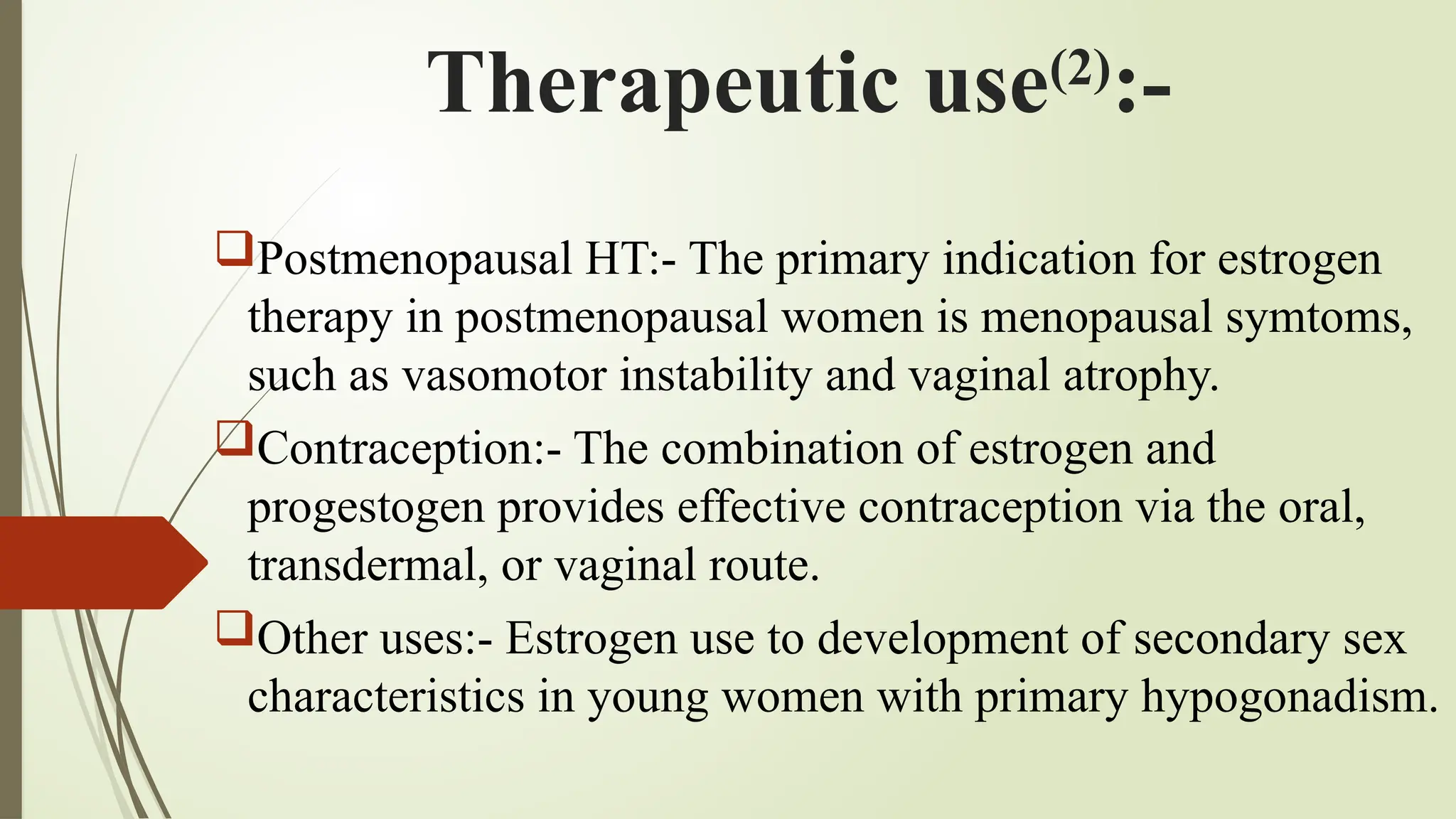 estrogen pharma.pptx..................... | PPTX