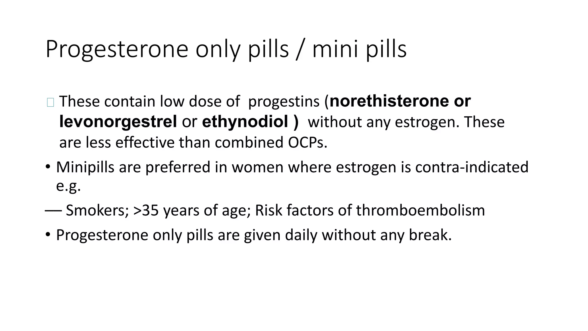 Estrogen, progesterone and contraceptives | PPTX