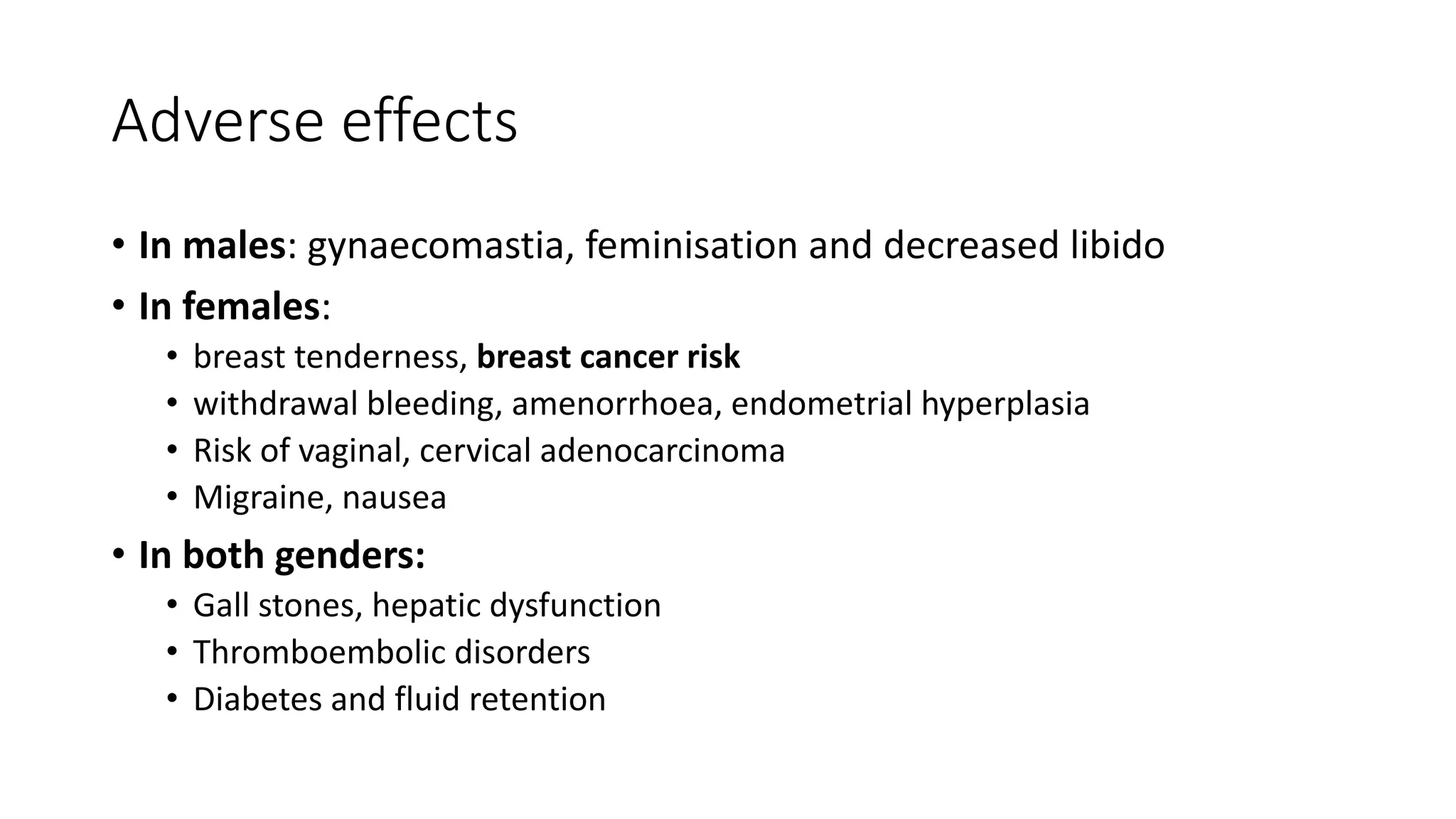 Estrogen, progesterone and contraceptives | PPTX