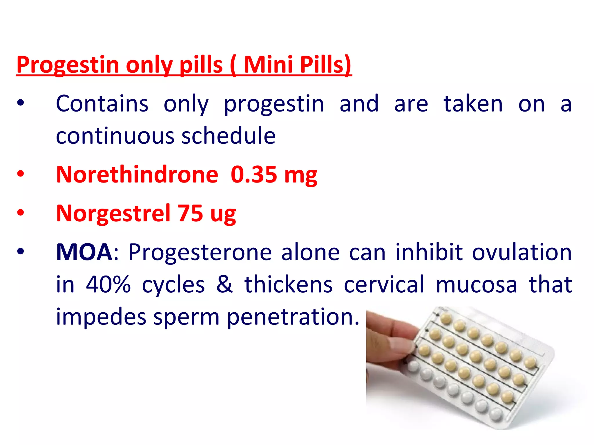 Estrogen, progestin, ocp | PPT