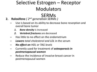 Estrogens ( Mechanism of action, adverse effects, pharmacokinetics and ...