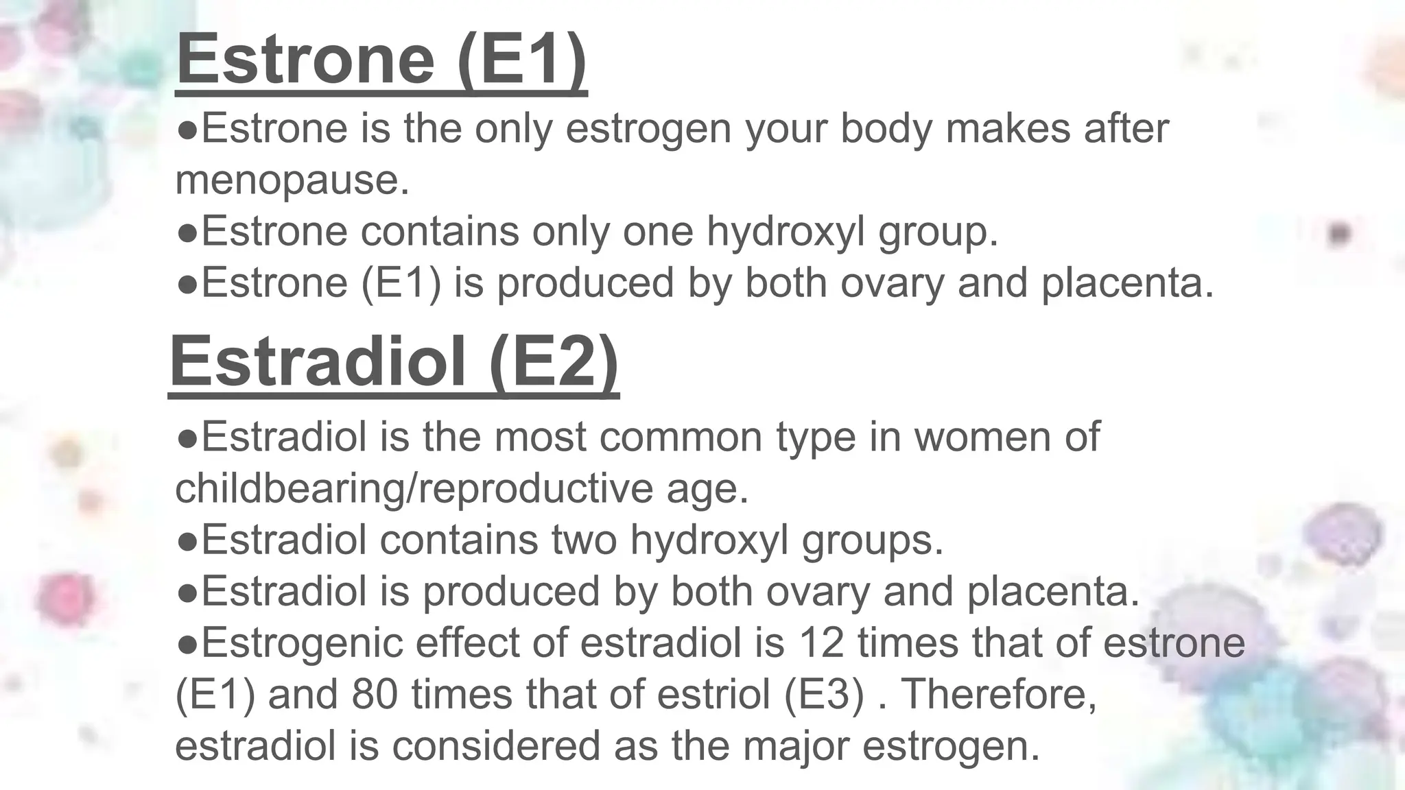 estrogrn & progesterone (1).pptx estrogen | PPTX