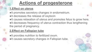 estrogrn & progesterone (1).pptx estrogen | PPTX