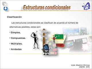 Estructuras condicionales | PPT