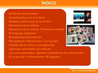 Estructura de la nota periodística | PPT