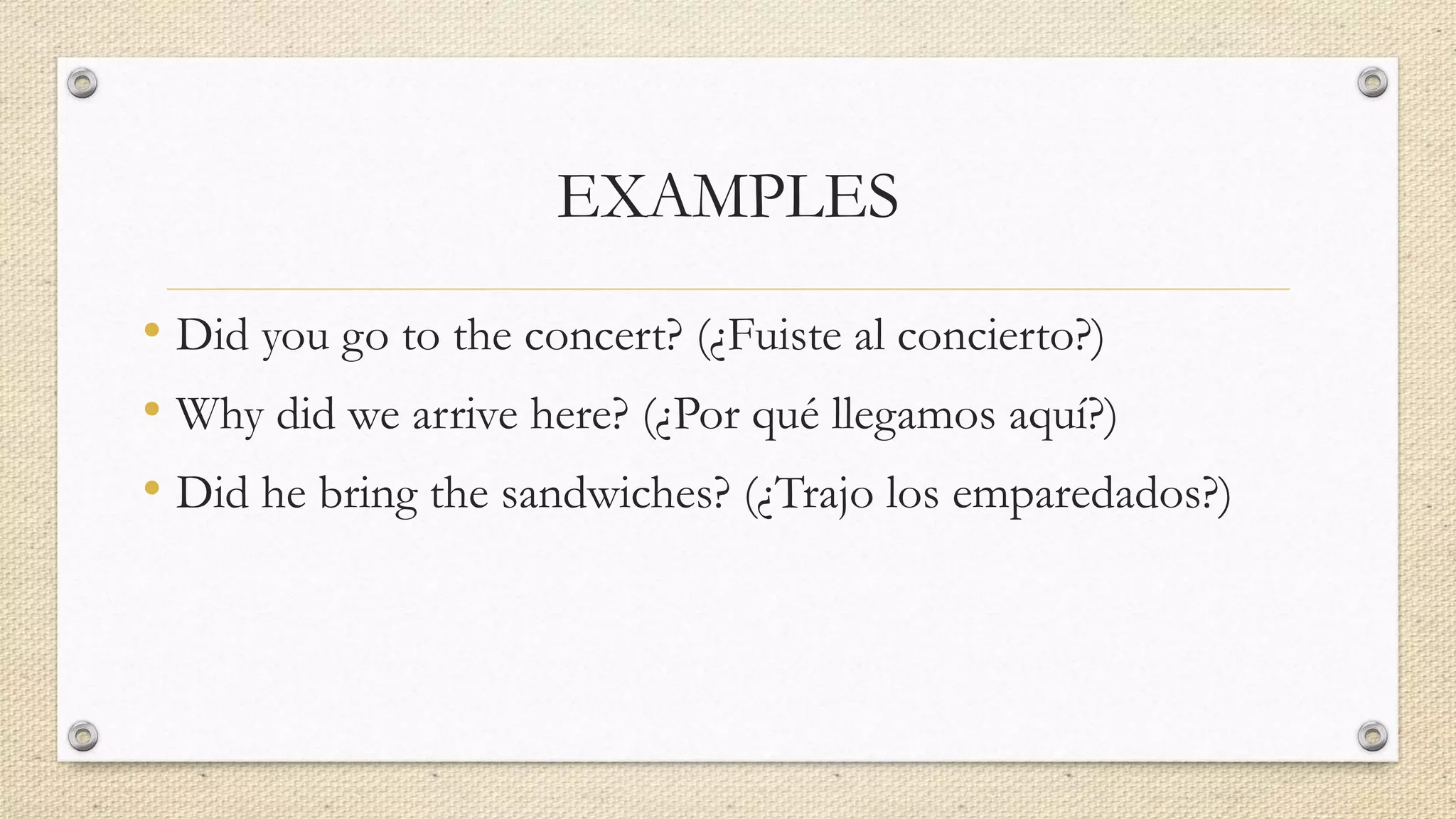 Estructura del-pasado-simple-ingles3 | PPT