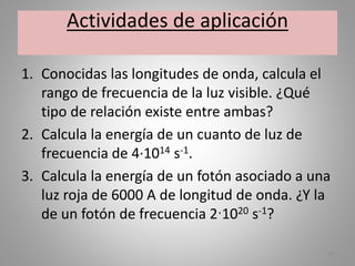 Estructura atomica 1º bachillerato | PPTX