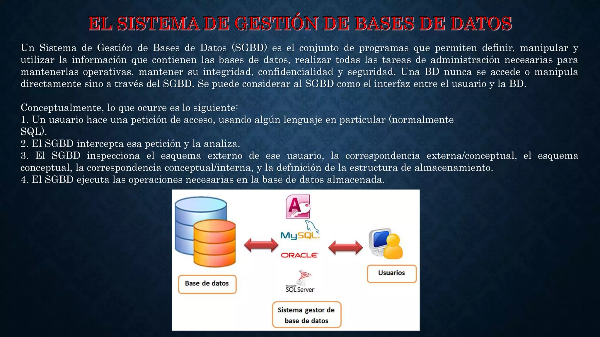 Estructura base de datos | PPTX