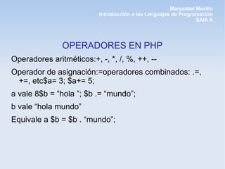 Estructura Básica de PHP | PPT