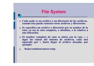 Estructura básica general del sistema unix | PDF