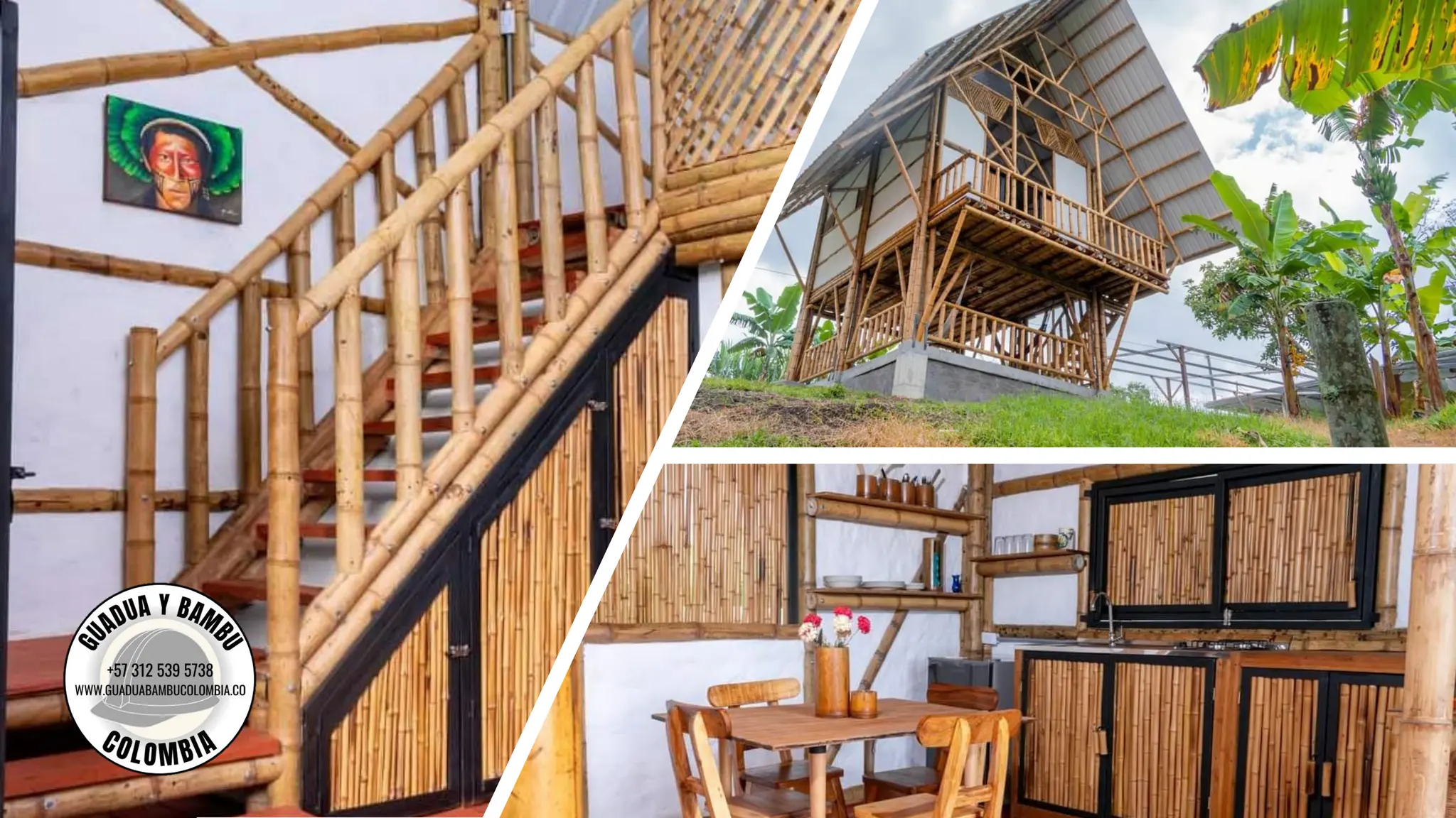 ESTRUCTURA de COLUMNAS Y VIGAS EN BAMBU GUADUA | PDF