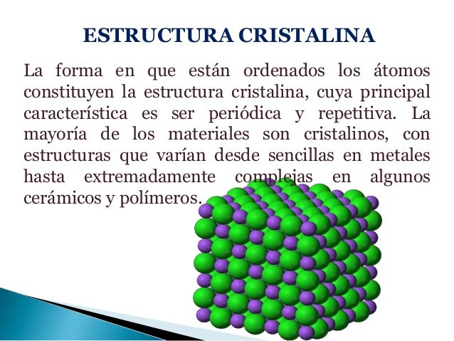 Estructura cristalina