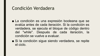 Estructura de Control While | PPTX