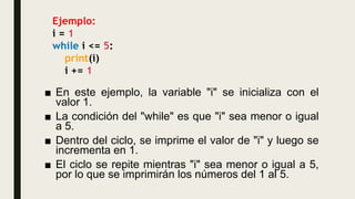 Estructura de Control While | PPTX