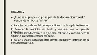 Estructura de Control While | PPTX