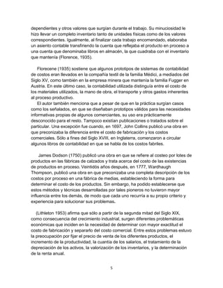 Estructura de costos | PDF