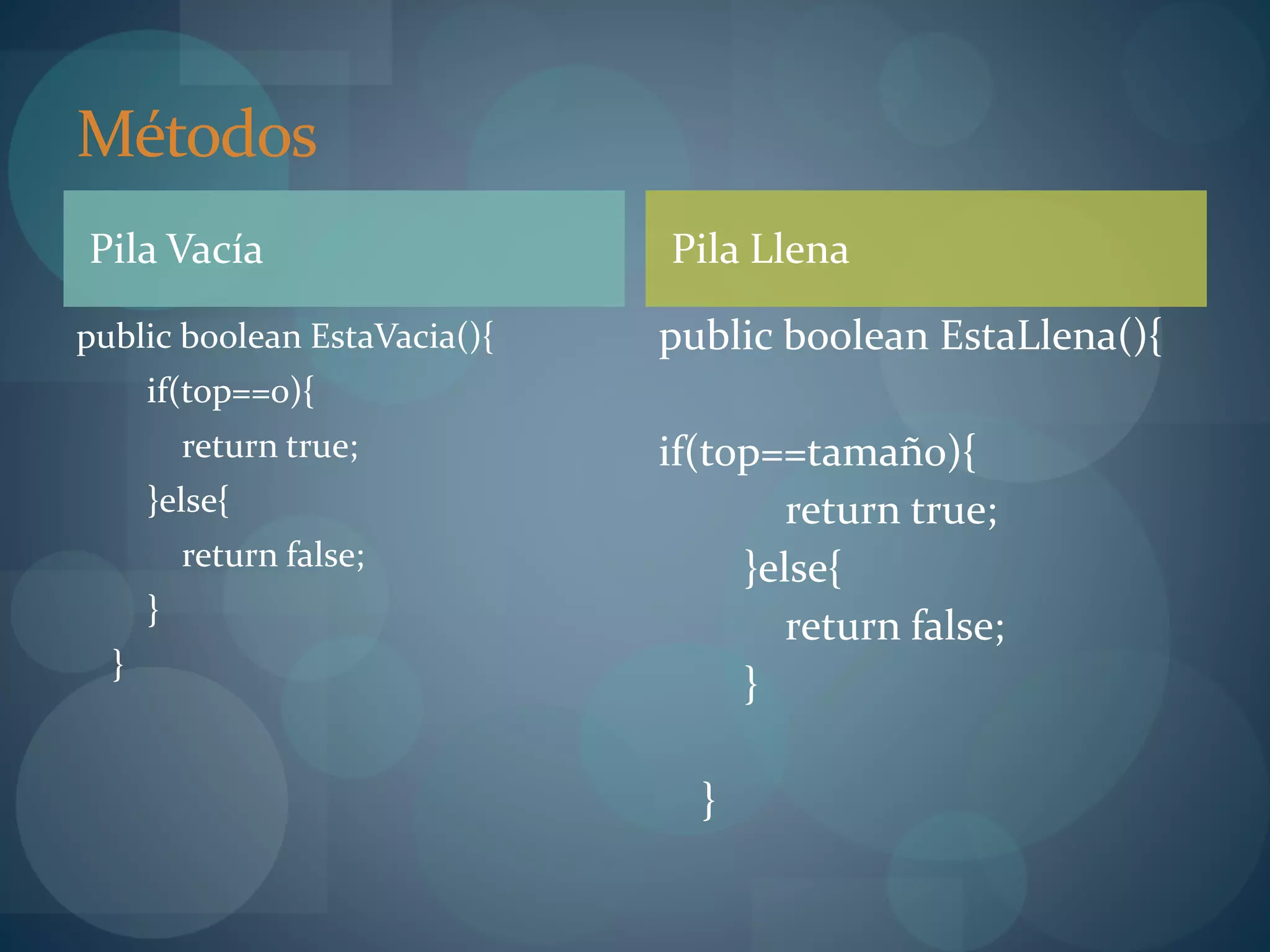Estructura de datos I pilas | PPT