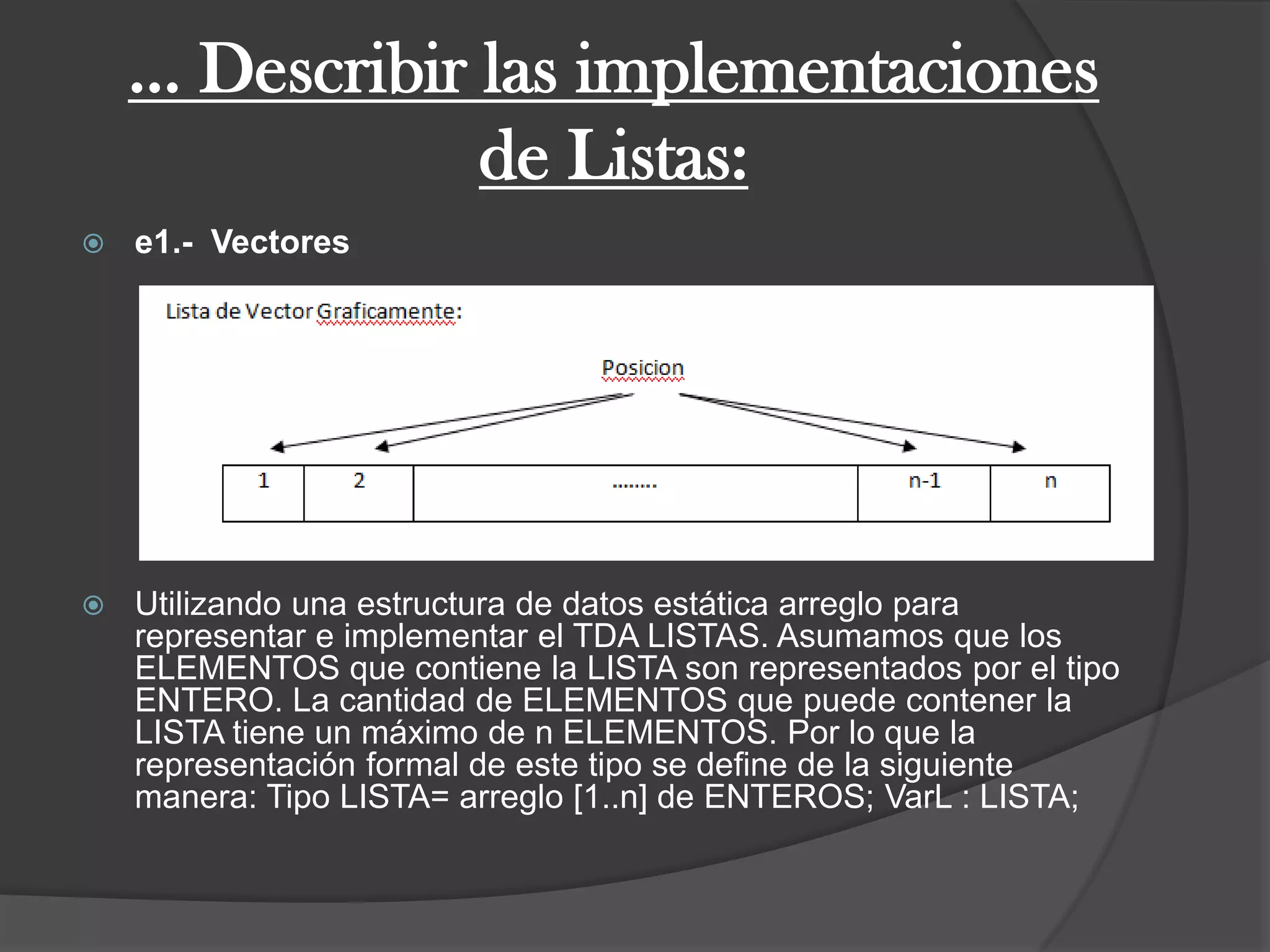 Estructura de datos listas, pilas y colas | PPTX