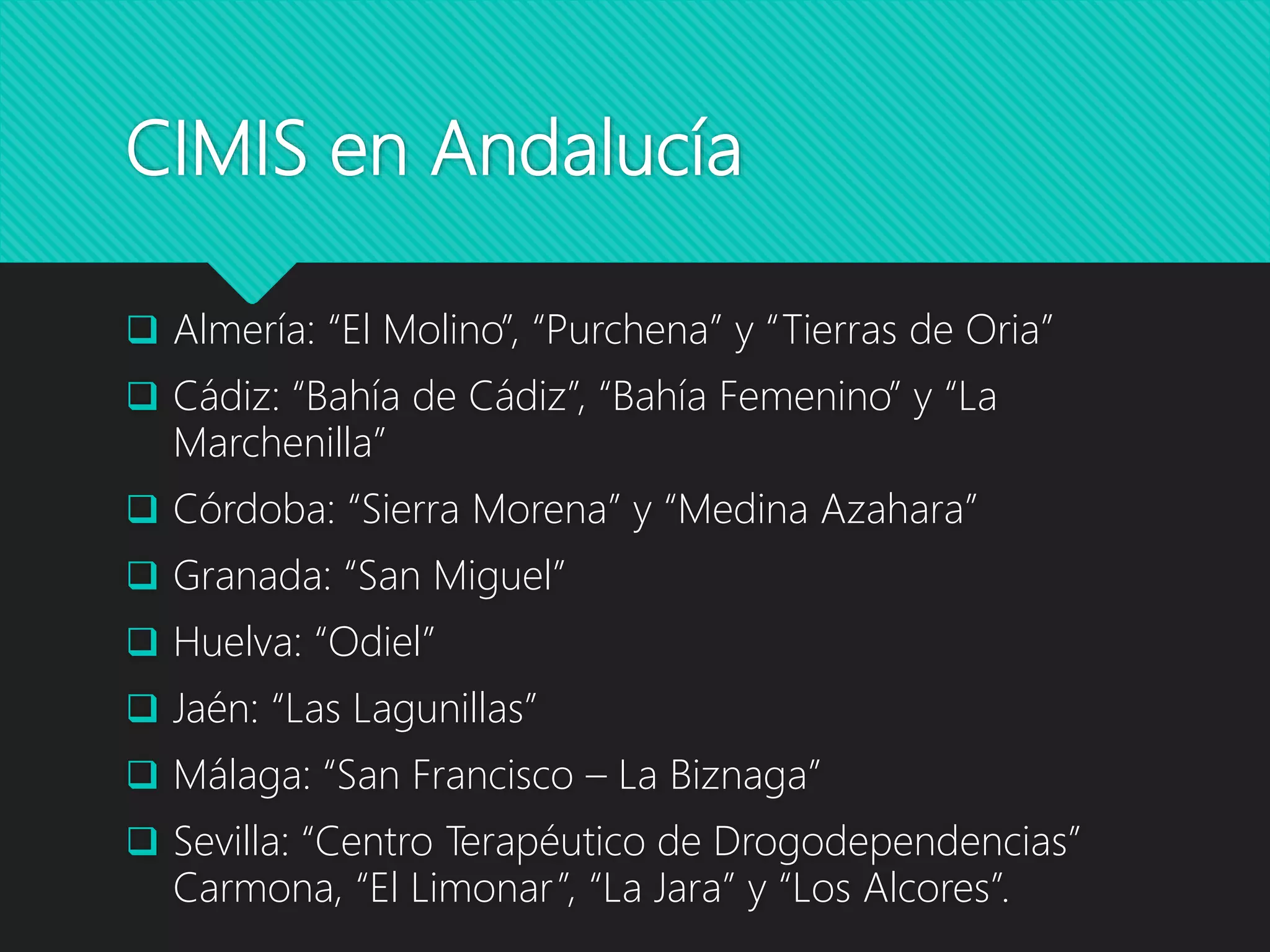 Estructura de espacios físicos en cimis | PPT