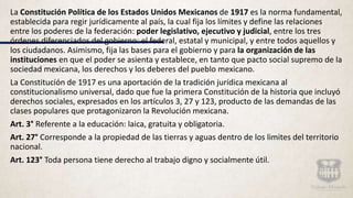 Estructura de la constitucion politica | PPTX