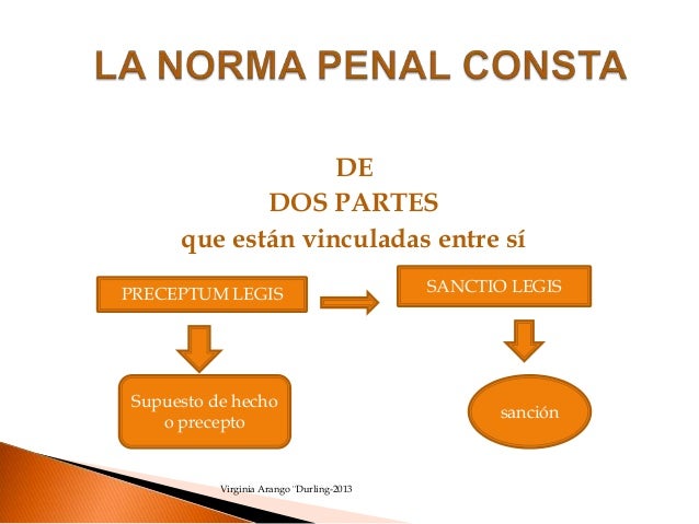 Estructura De La Norma Penal