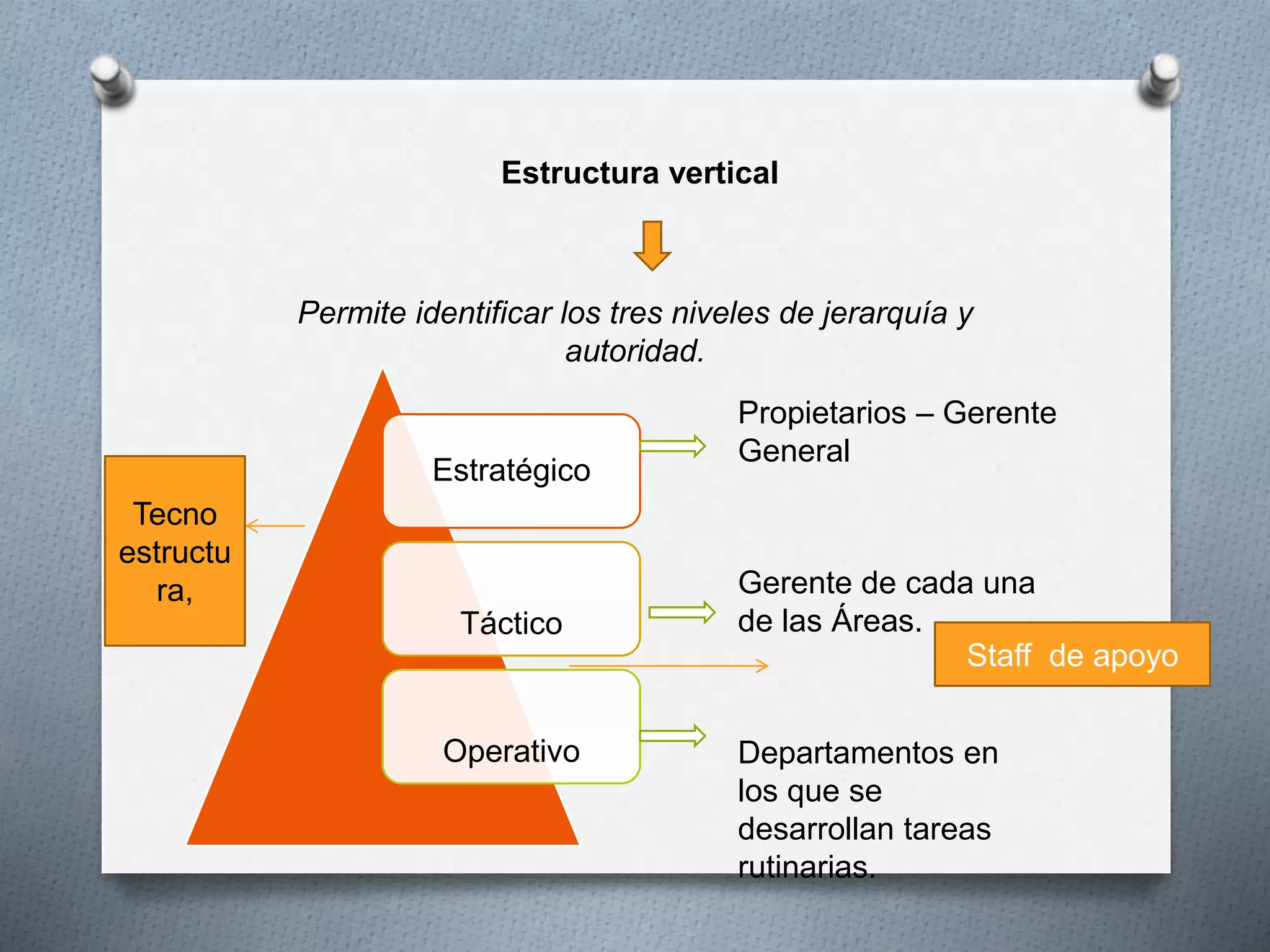 Estructura de la organizacion | PPT