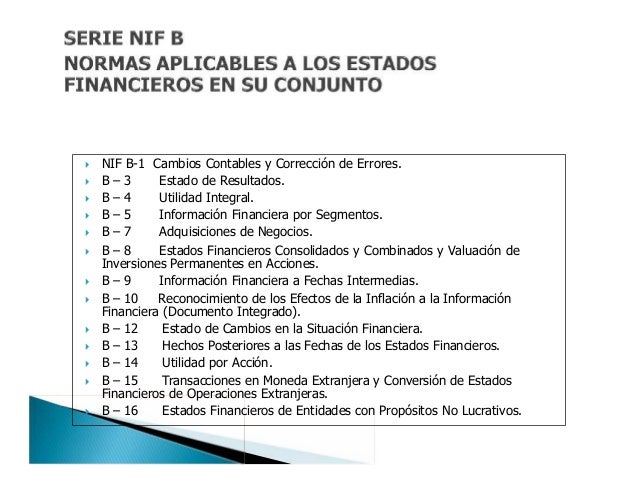 Analisis Y Ejemplo De La Nif B - prestamos personales online df