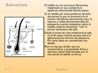 Estructura del cabello | PPT