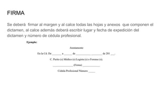 ESTRUCTURA DEL DICTAMEN PERICIAL.criminologiapptx | PPTX
