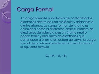 Estructura de Lewis | PPT