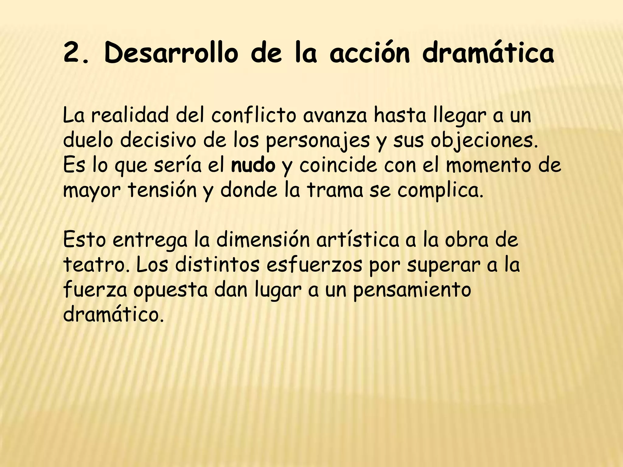 Estructura del genero dramatico | PPTX | Drama | Genres