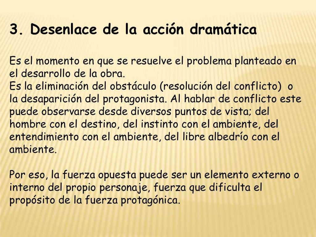 Estructura Del Genero Dramatico