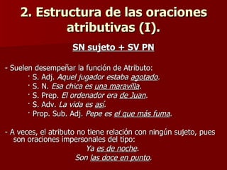 Estructura Del Predicado | PPT